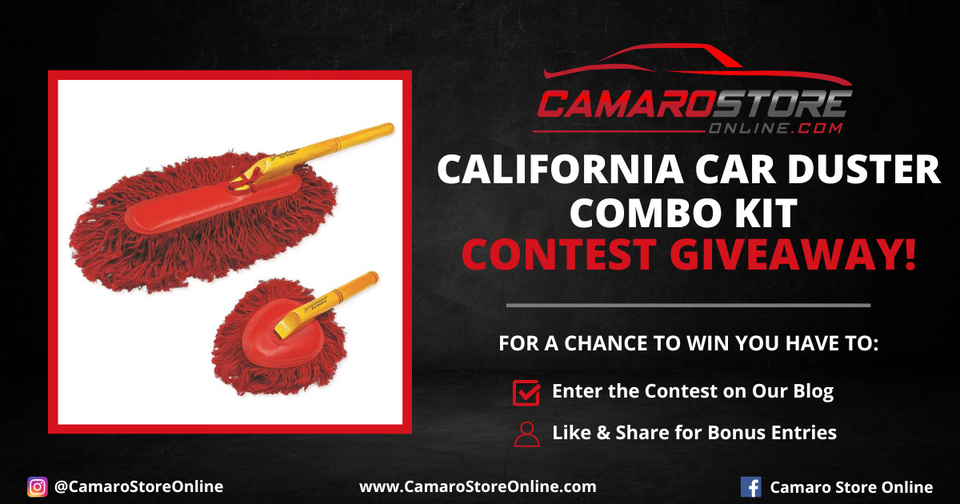 The CamaroStoreOnline.com California Car Duster Combo Kit Contest Give