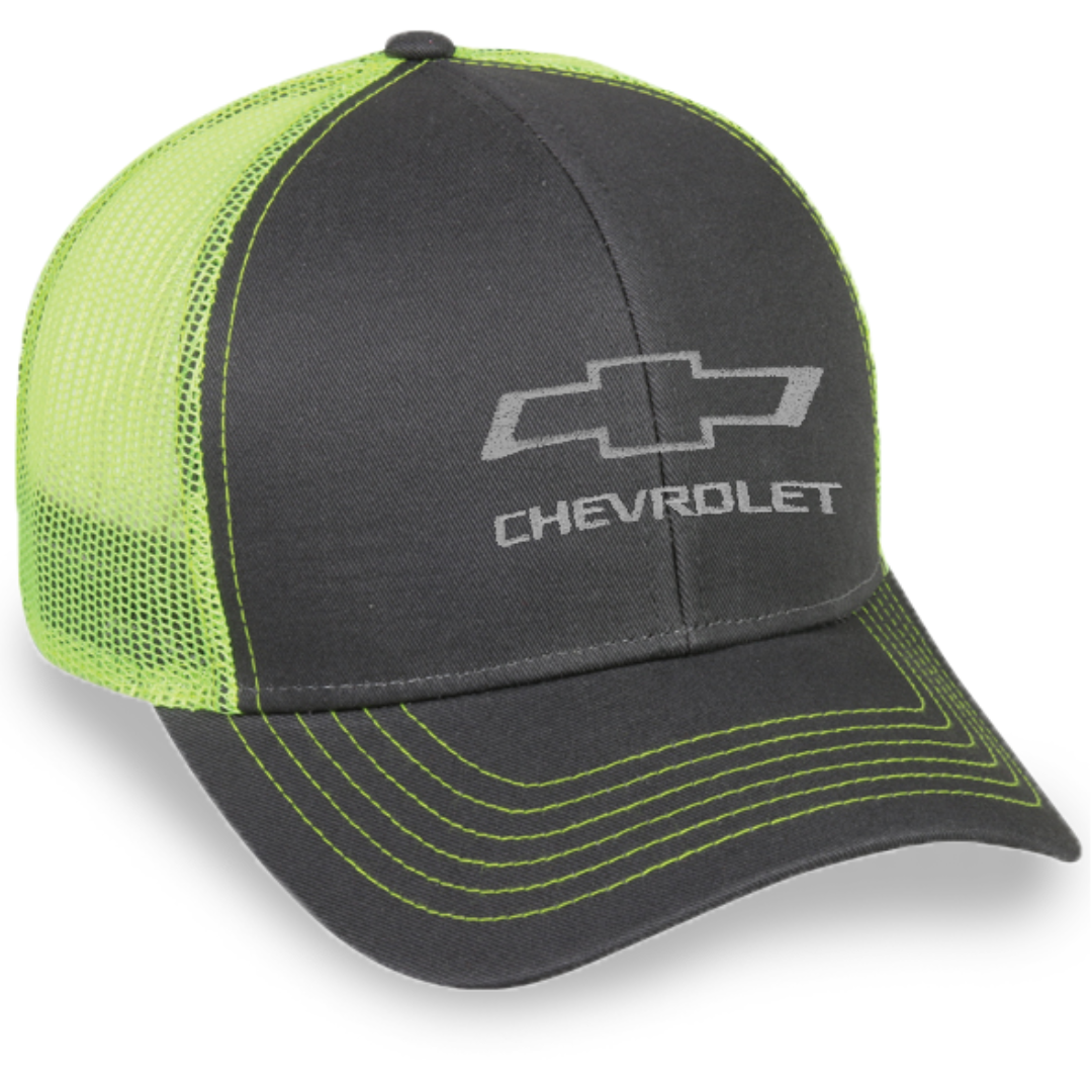 Chevrolet Bowtie Mesh Snapback Hat / Cap | Camaro Store Online