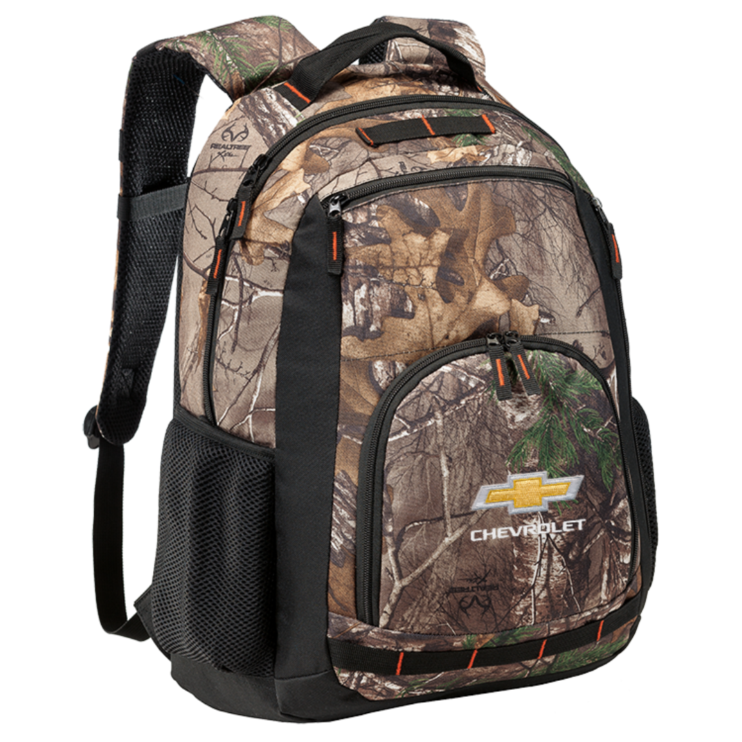 Chevy Gold Bowtie Realtree® Xtreme Camo Backpack | Camaro Store Online