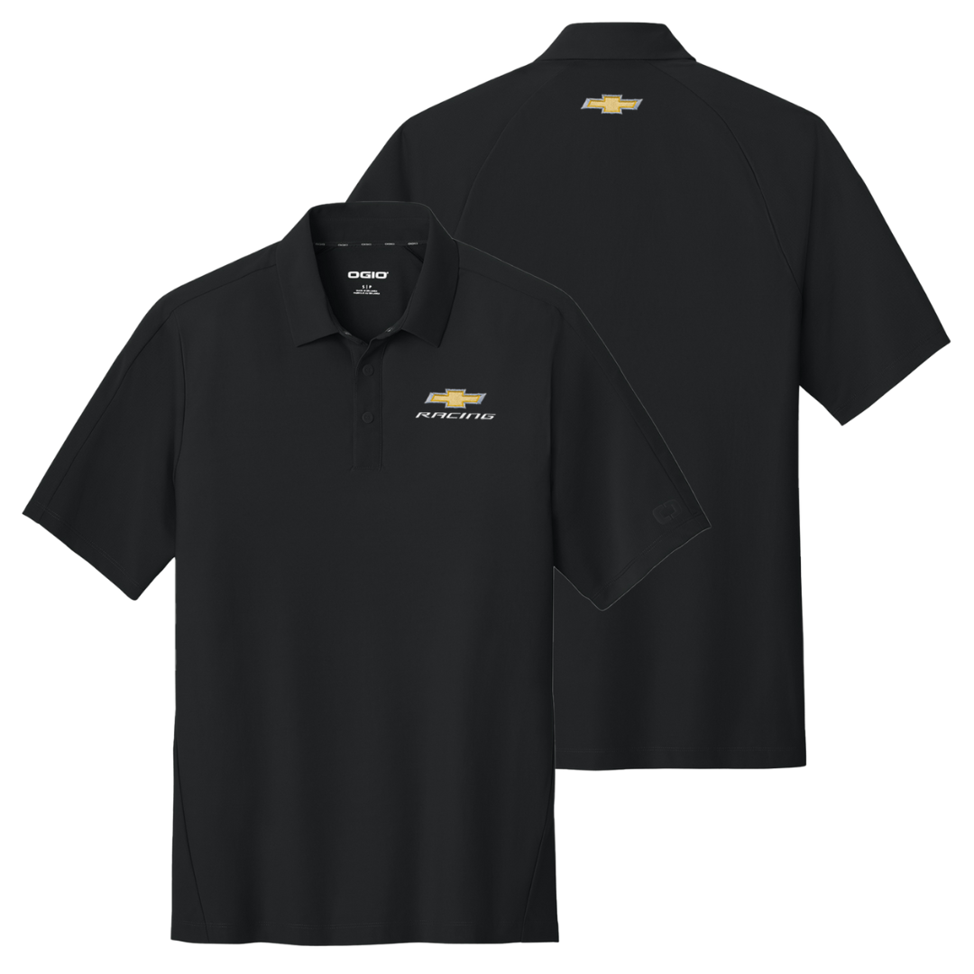 Chevy Racing Black Polo | Camaro Store Online