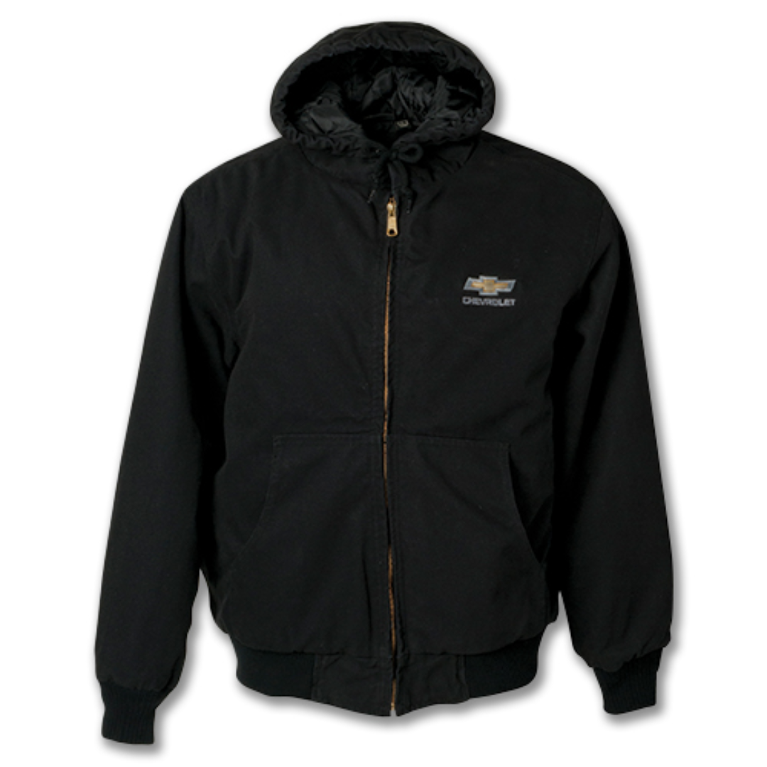Men's Chevrolet Gold Bowtie Heavyweight Jacket | Camaro Store Online