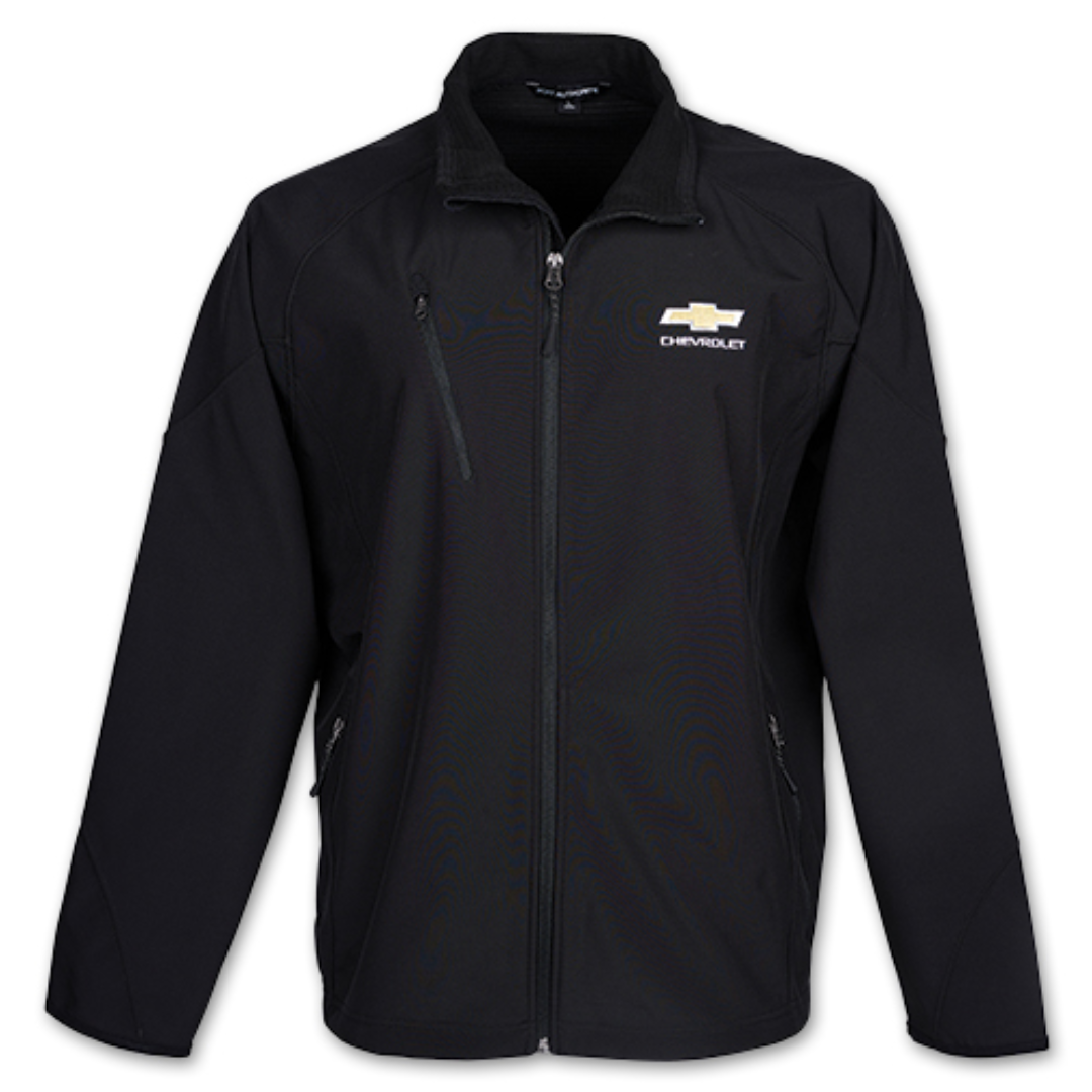 Men's Chevrolet Gold Bowtie Soft Shell Jacket | Camaro Store Online