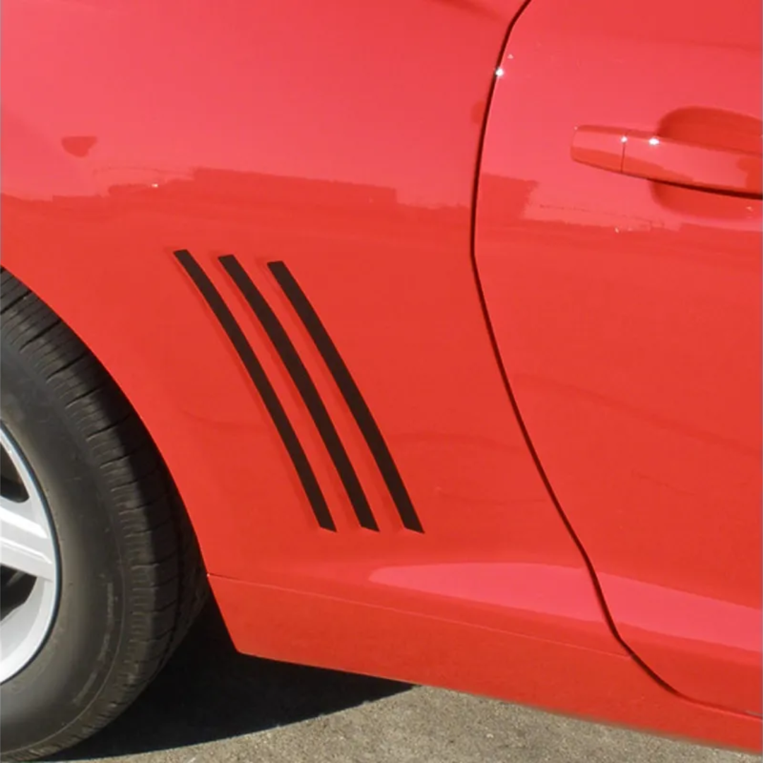 2010-2013 Chevy Camaro Side Fender Gill Decals | Camaro Store Online