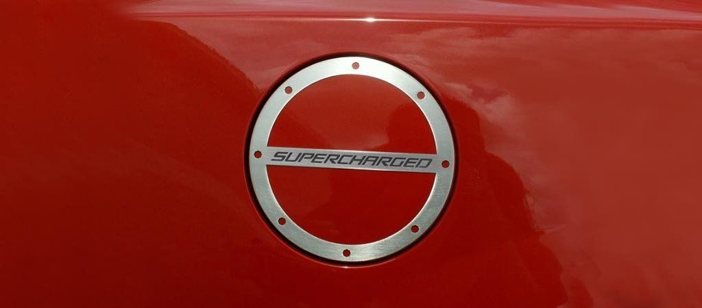 2010-2019 Camaro Gas Cap Cover "Supercharged" | Camaro Store Online