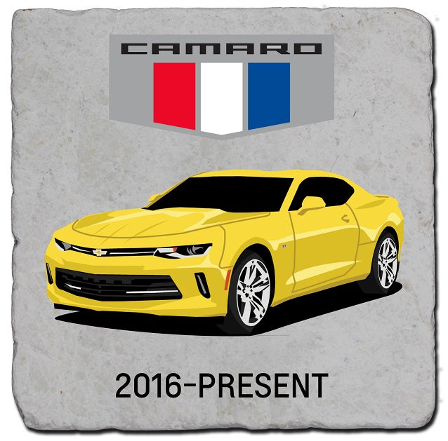 Camaro Generation 2016 Stone Coaster - Camaro Store Online