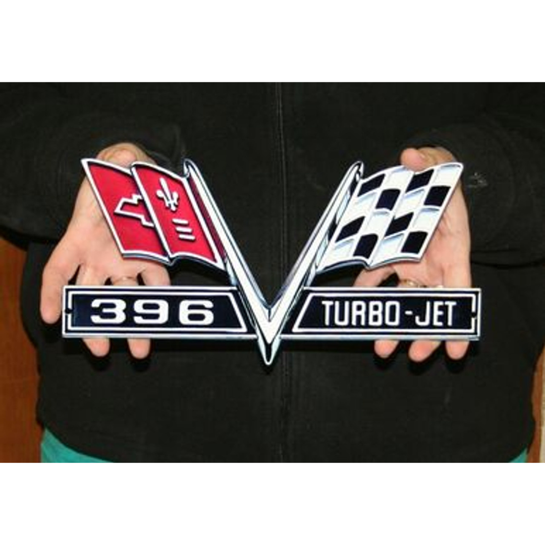 Camaro 396 Turbo Jet Emblem Steel Sign | Camaro Store Online
