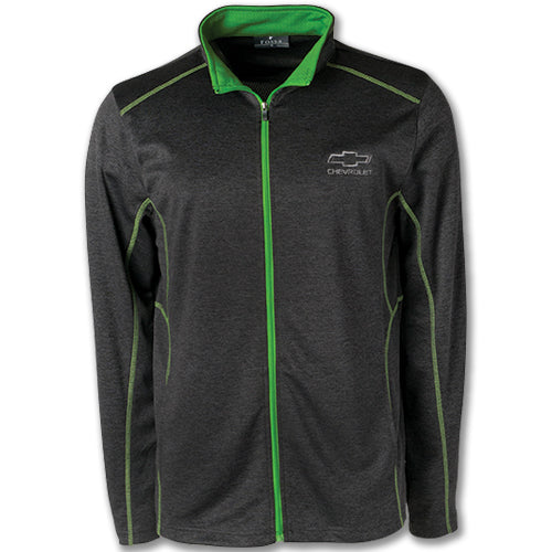 Men's Tonal Chevrolet Bowtie Promenade Knit Jacket-Camaro Store Online